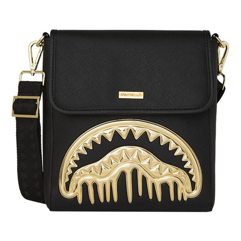 Sprayground Gold and Dangerous Umhängetasche 25 cm mehrfarbig | bei ...