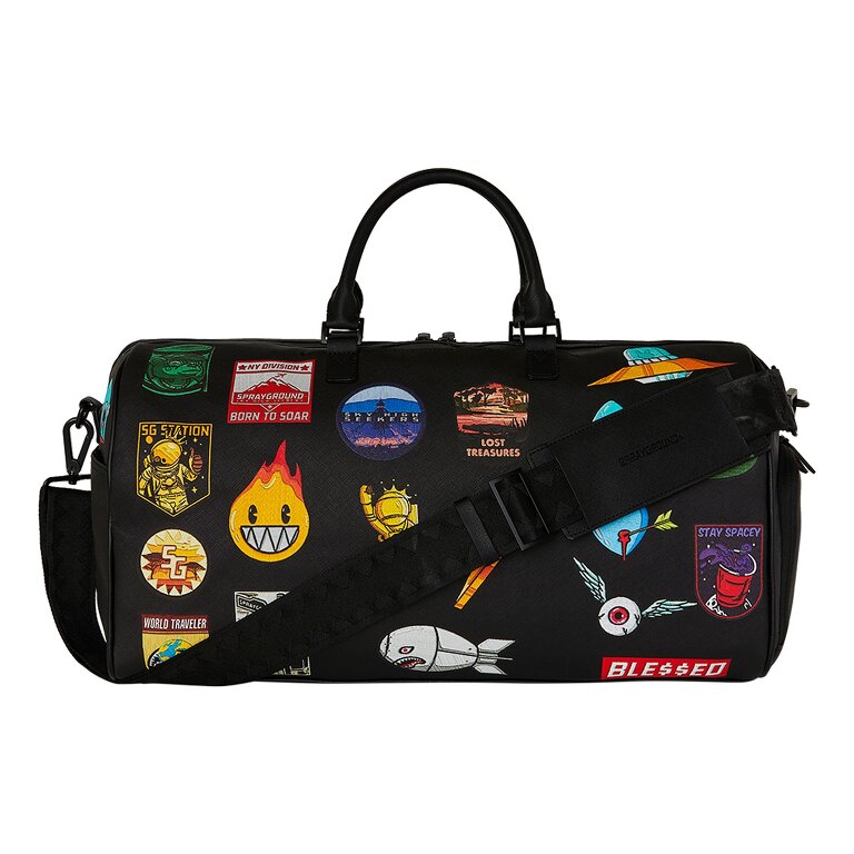Sprayground Cargo Patches Weekender Reisetasche 48 cm mehrfarbig | bei ...